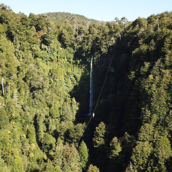 Canopy Salto La China - Pucón | PuconChile.travel